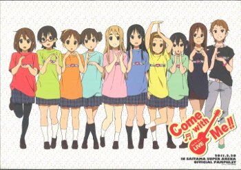 Saitama Super Arena Event Pamphlet LIVE K-ON!! Come with Me!! 2011 | Mandarake Online Shop