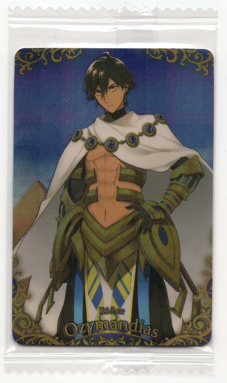 BANDAI Fate Grand Order Wafer Part 2 / Ozymandia 21 | MANDARAKE 在线商店