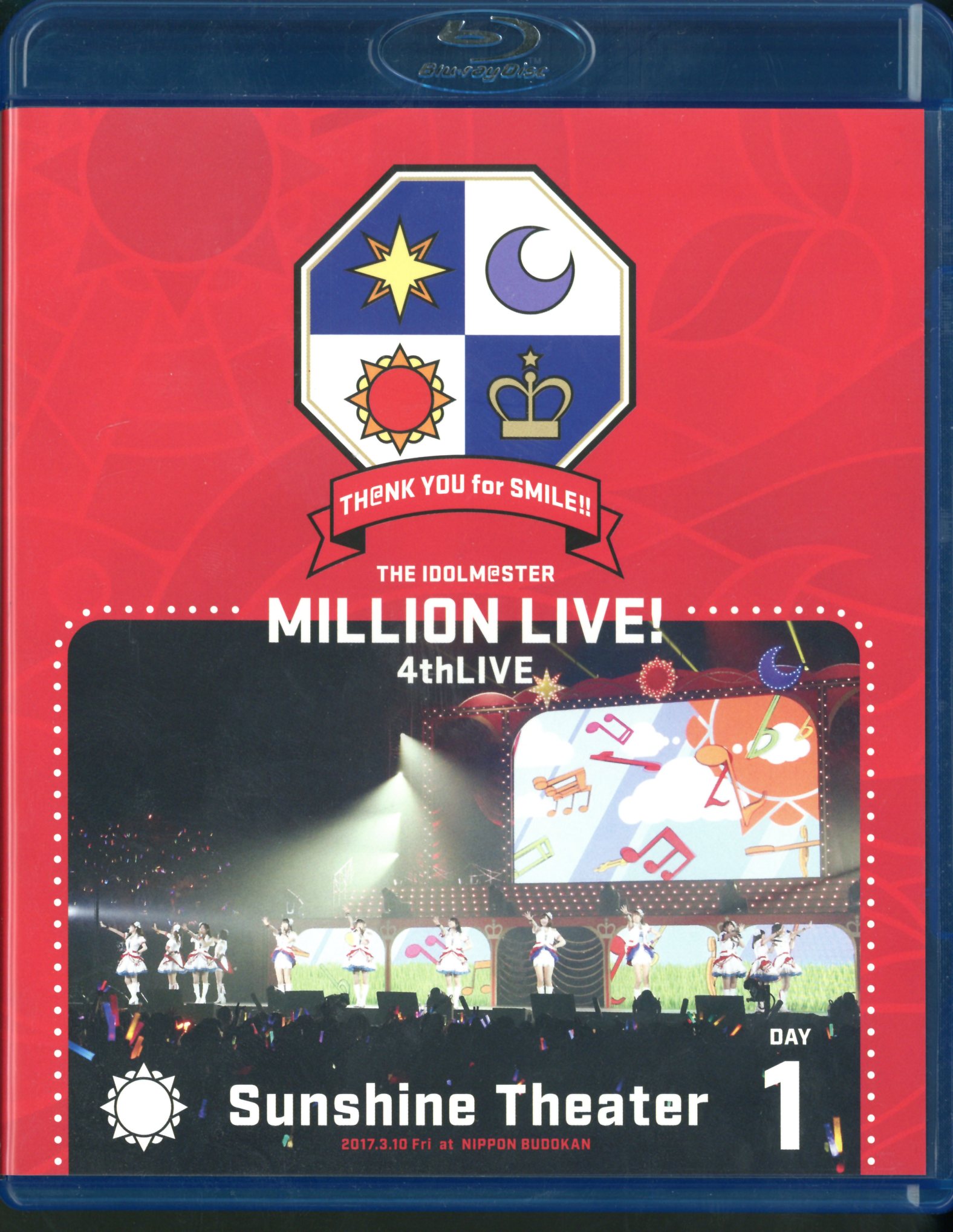 ライブBlu-ray THE IDOLM@STER MILLION LIVE! 4thLIVE TH@NK YOU for SMILE! LI | まんだらけ Mandarake
