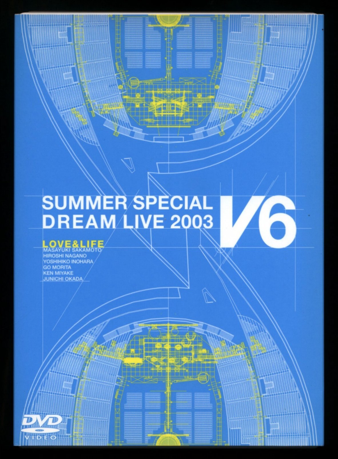 V6 DVD初回限定盤VV LOVE & LIFE~V6 SUMMER SPECIAL DREAM LIVE 2003 VV Program~ VV | まんだらけ Mandarake
