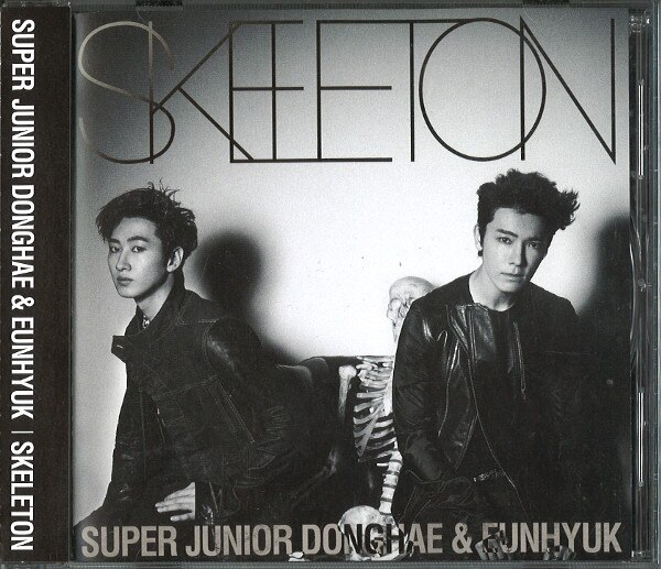CD Donghae and Eunhyuk / SUPER JUNIOR SKELETON ELF-JAPAN Edition * case scratches / scratches ...
