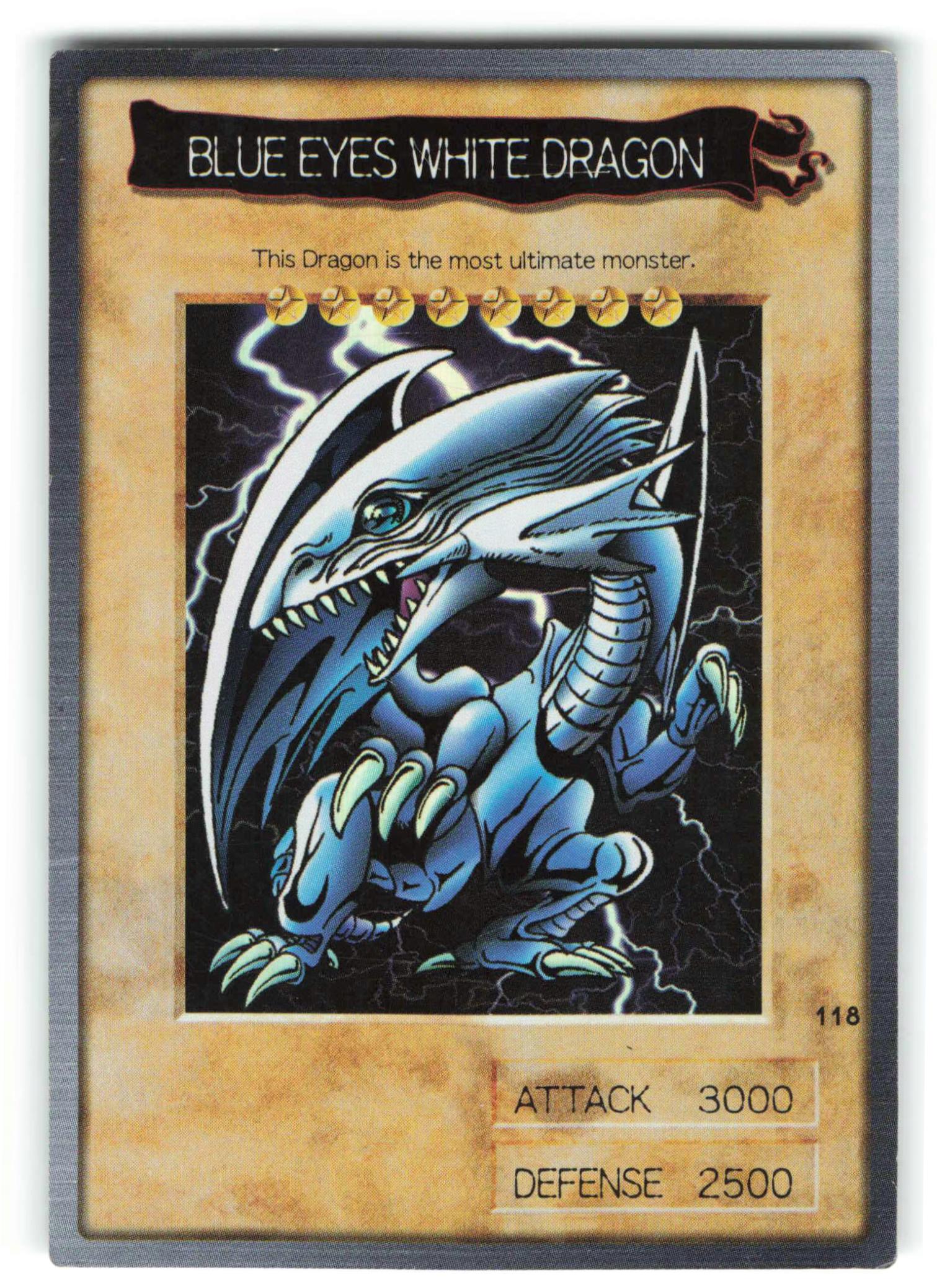 BANDAI 東映版カードダス 3弾 BLUE EYES WHITE DRAGON 118 | まんだらけ Mandarake