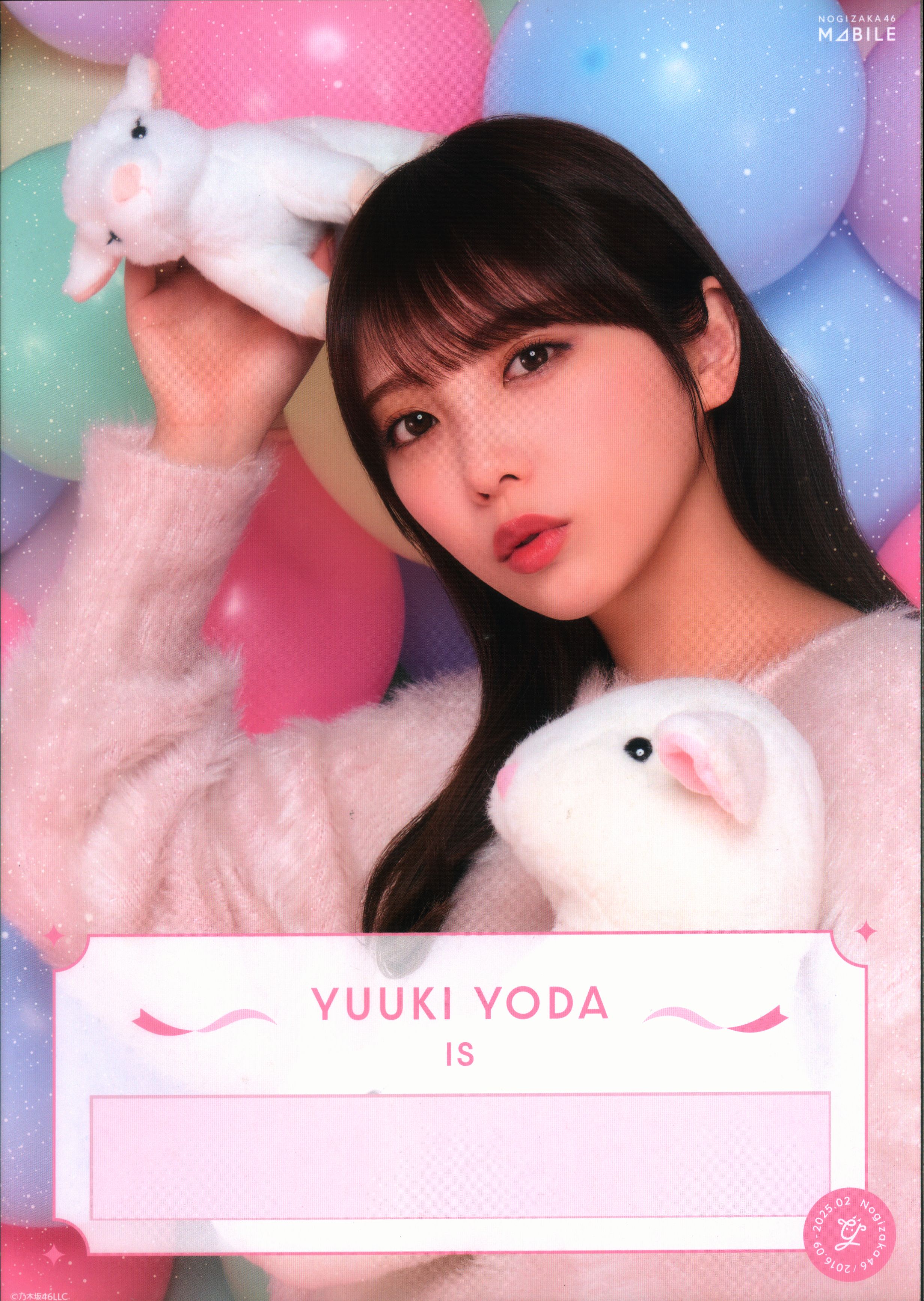 乃木坂46 与田祐希卒業コンサート 与田祐希 川﨑桜 モバイル特典 A4応援ボード | まんだらけ Mandarake