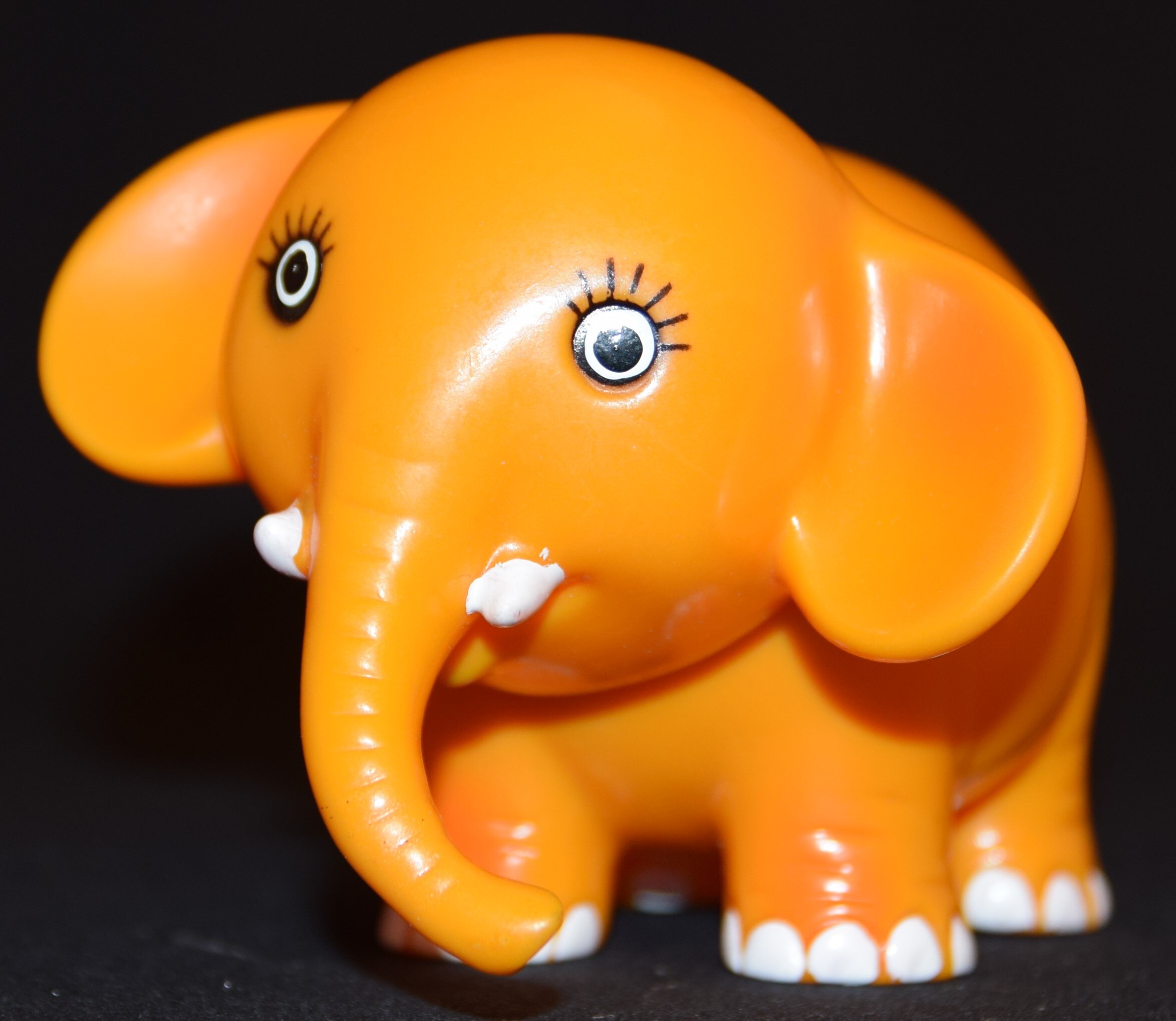 三菱銀行 9cm ゾウ 貯金箱 オレンジ | まんだらけ Mandarake