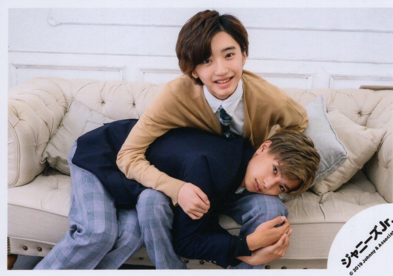 なにわ男子 19年 First Live Tour 2019~なにわと一緒に#アオハルしよ~ 道枝駿佑 高橋恭平 公式写真 1枚