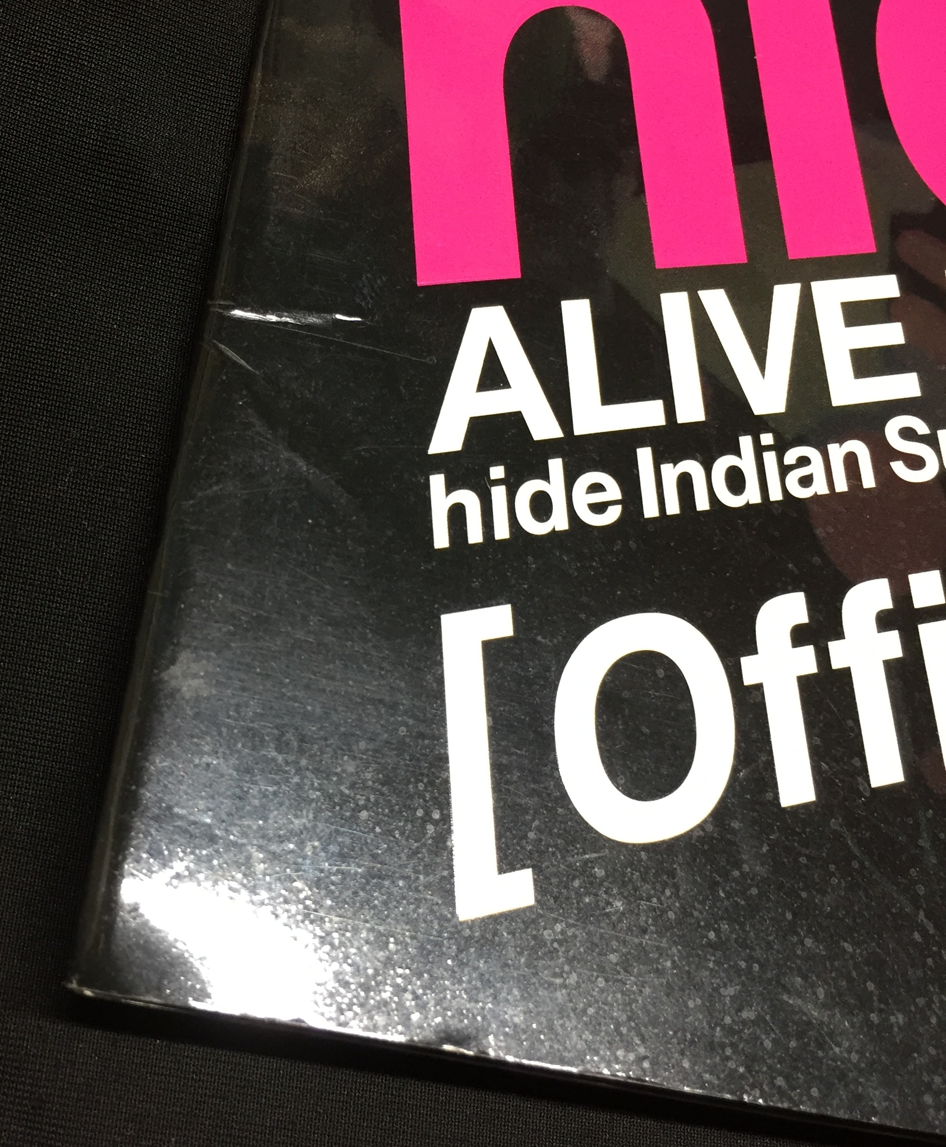 hide ALIVE THE MOVIE hide indian Summer Special Limited Edition Official Book | まんだらけ Mandarake
