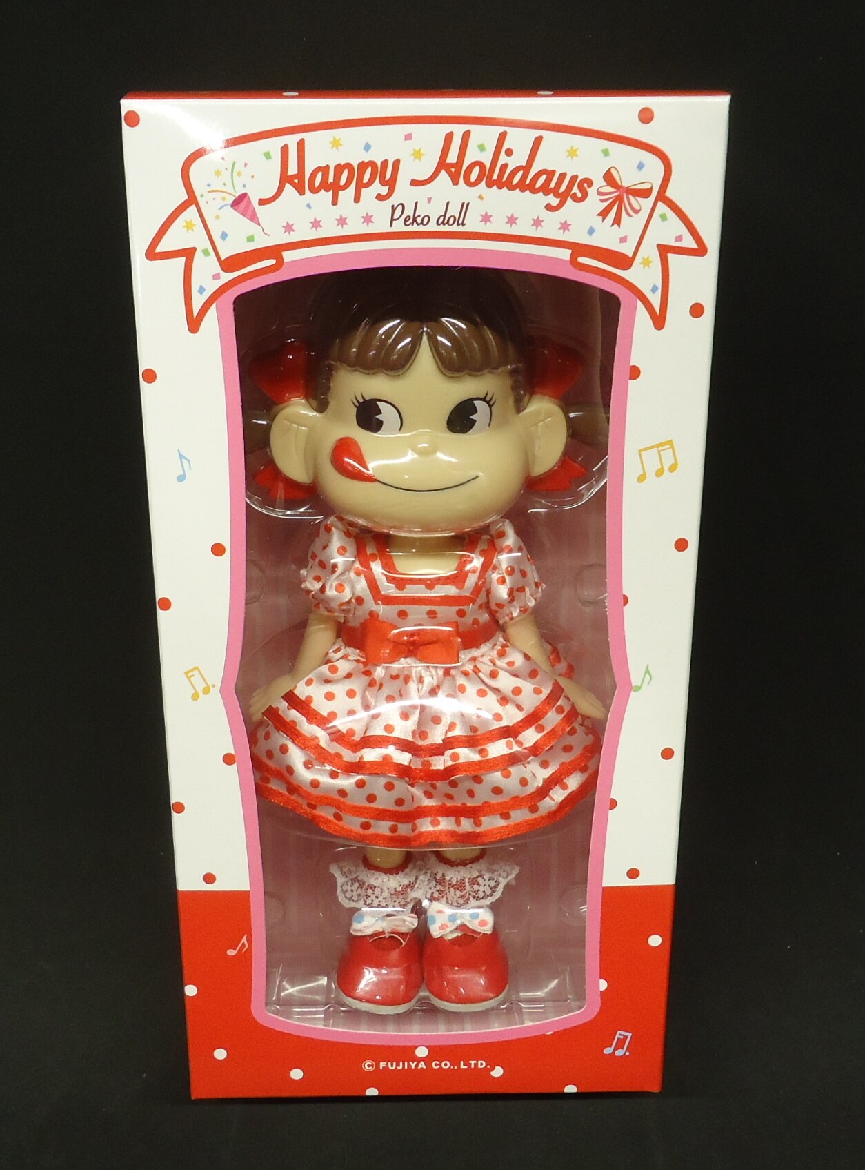 不二家 Peko doll Happy Holidays/ペコちゃん人形 | まんだらけ Mandarake