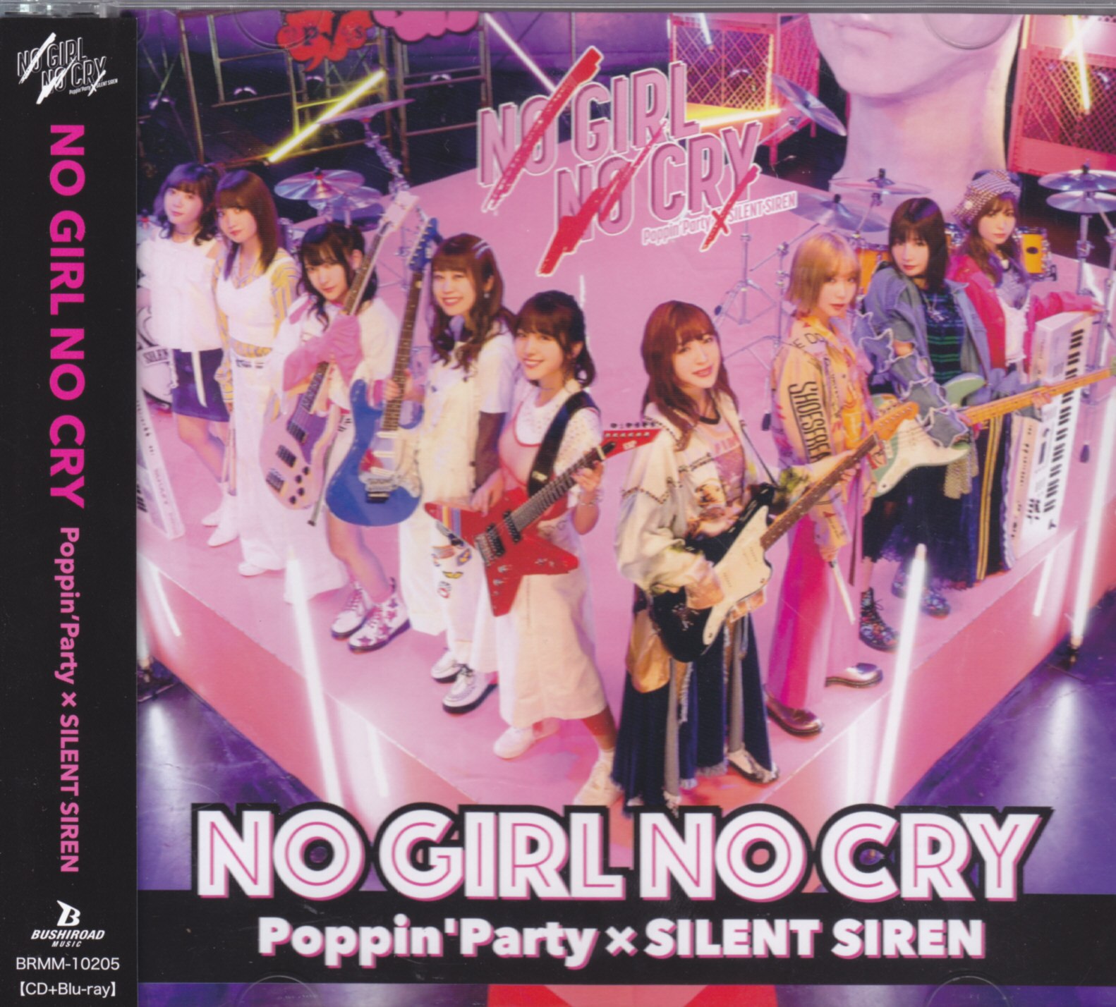 アニメCD Poppin'Party × SILENT SIREN NO GIRL NO CRY | まんだらけ Mandarake