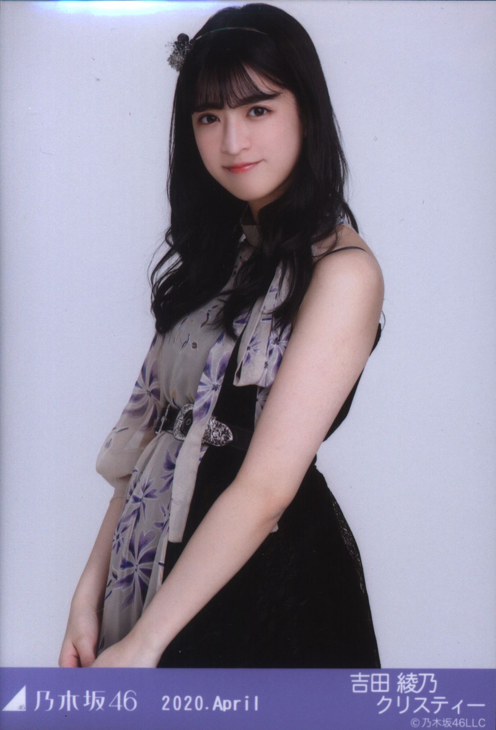 Nogizaka 46 WEBSHOP limited Ayano-Christie Yoshida 2020April 8ThBD live costumes 1 Chu ...