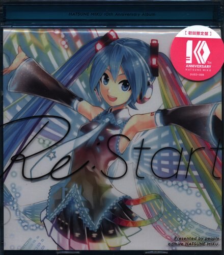 Miku 10th Anniversary Hatsune Album Re Start [ First Edition Limited