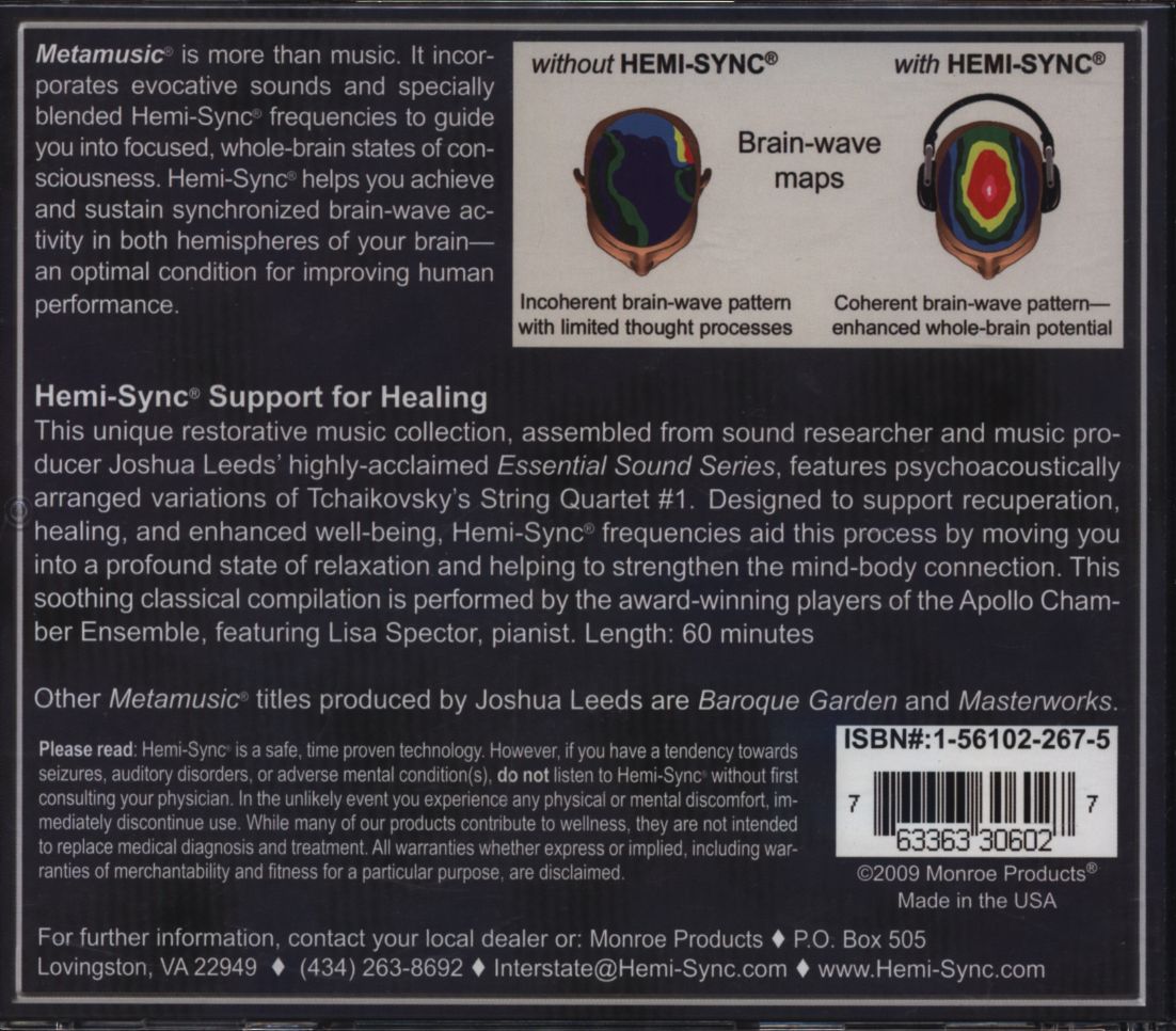 CD Hemi-Sync Support for Healing | まんだらけ Mandarake