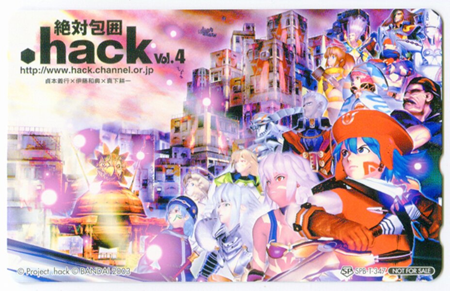 .hack 絶対包囲 Vol.4【集合】 テレカ | まんだらけ Mandarake