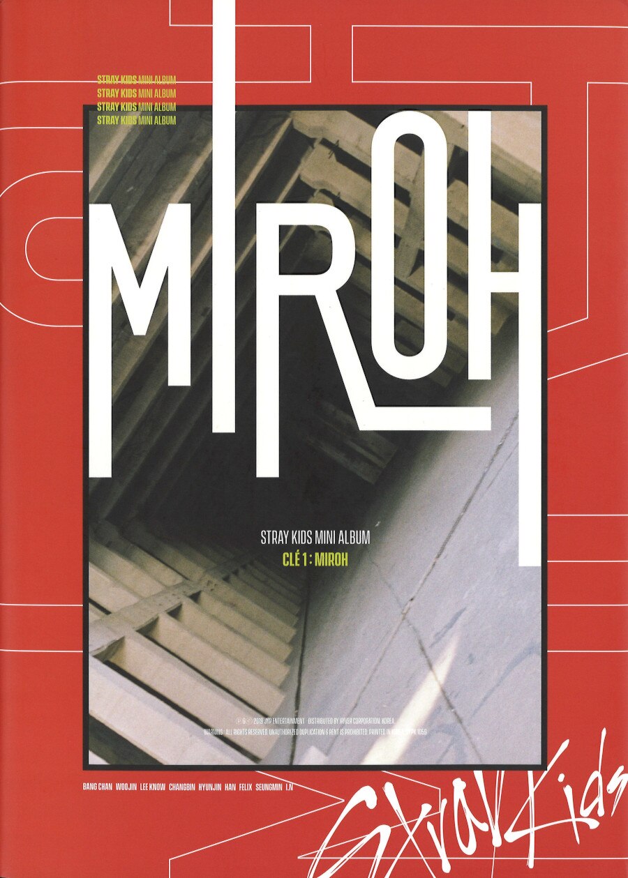 CD Stray Kids CLE1: MIROH Limited Edition Inside cover page: Seungmin *Disc Scratches/case ...