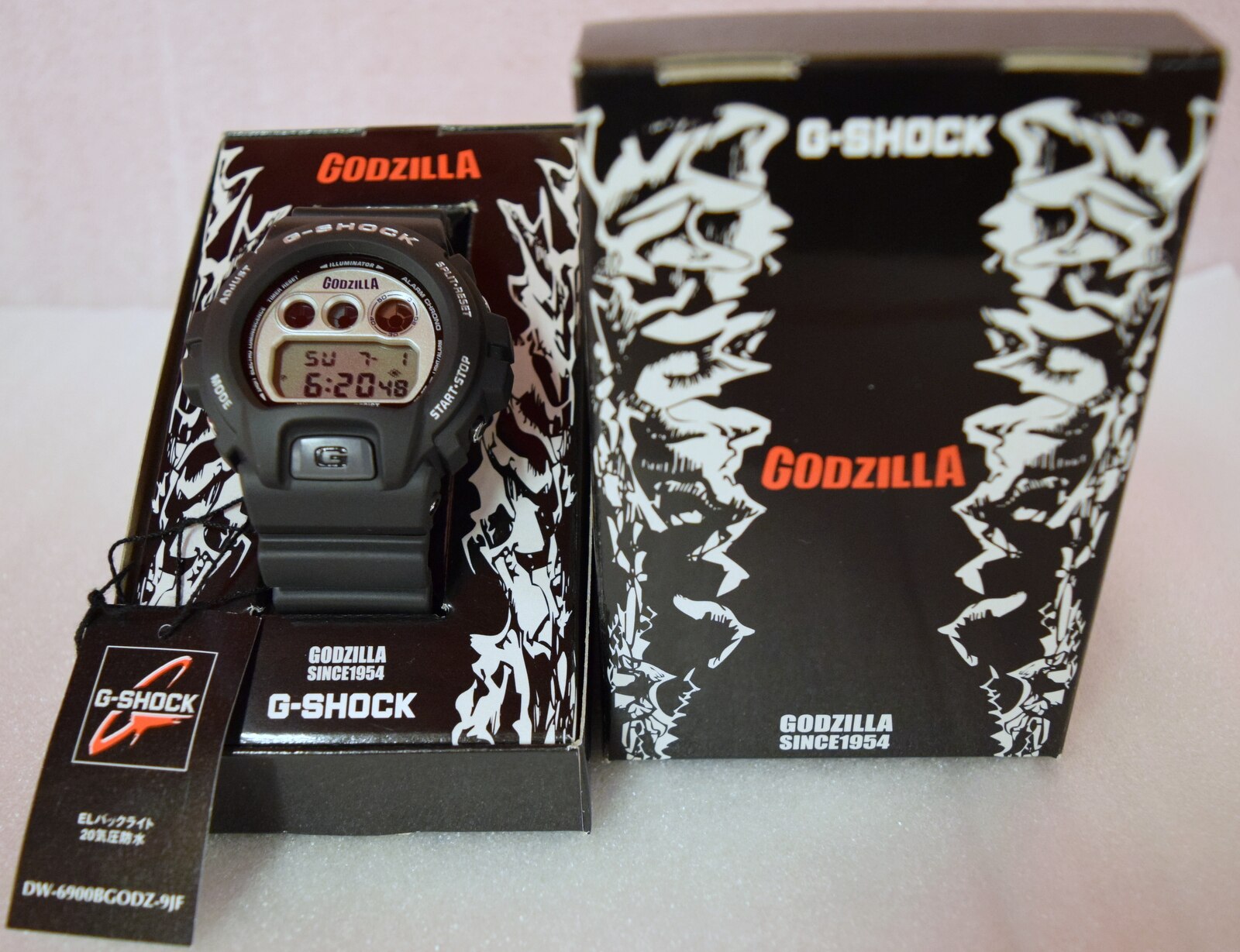 CASIO Godzilla G-SHOCK Godzilla model Godzilla birth 55 years ...