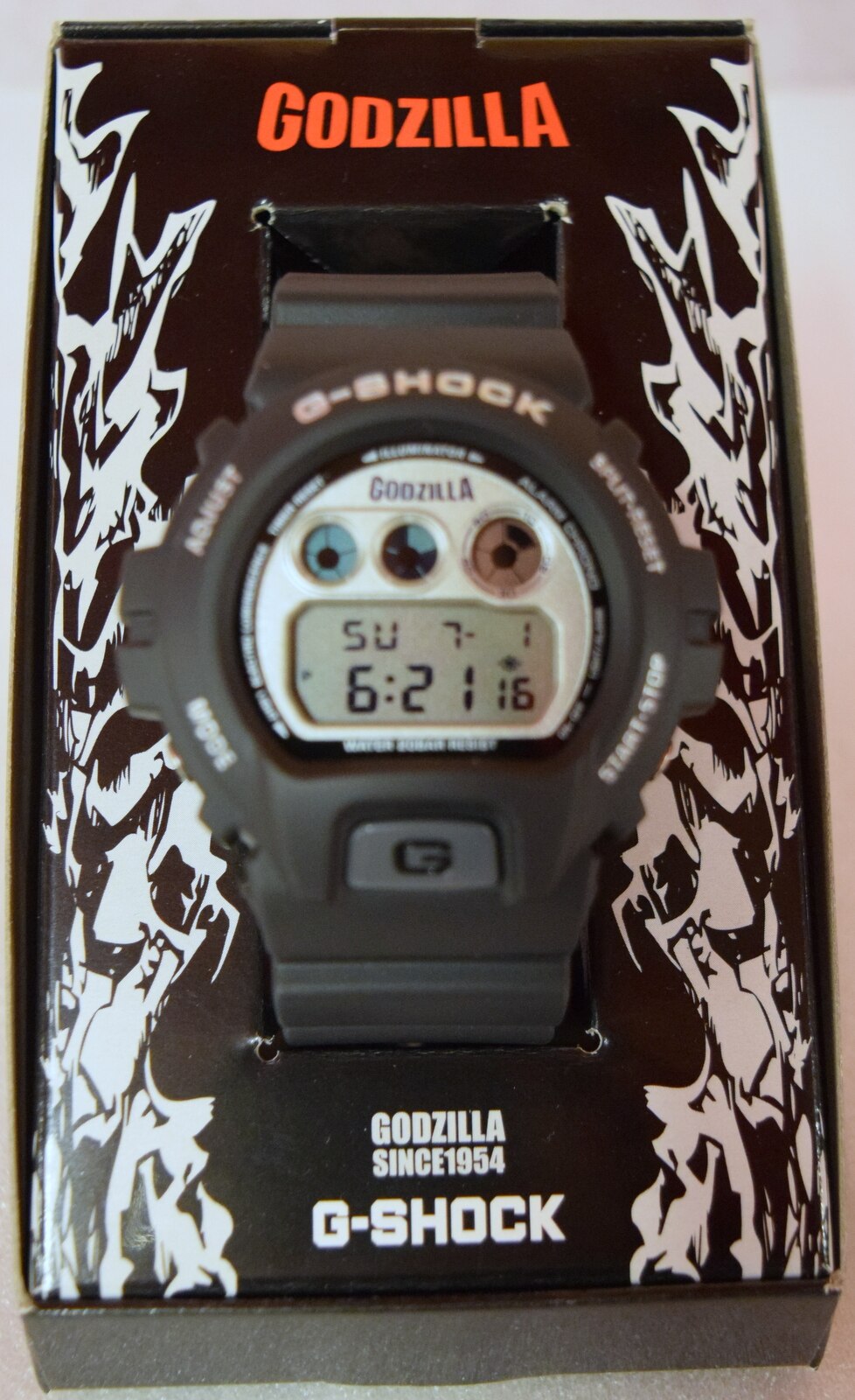 CASIO Godzilla G-SHOCK Godzilla model Godzilla birth 55 years ...