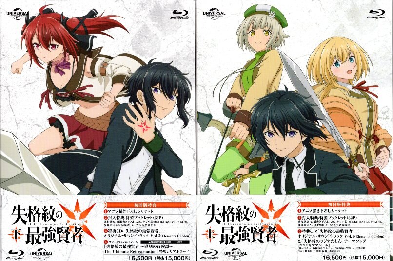 アニメBlu-ray Amazon特典）失格紋の最強賢者 上下巻セット ※未開封 | まんだらけ Mandarake