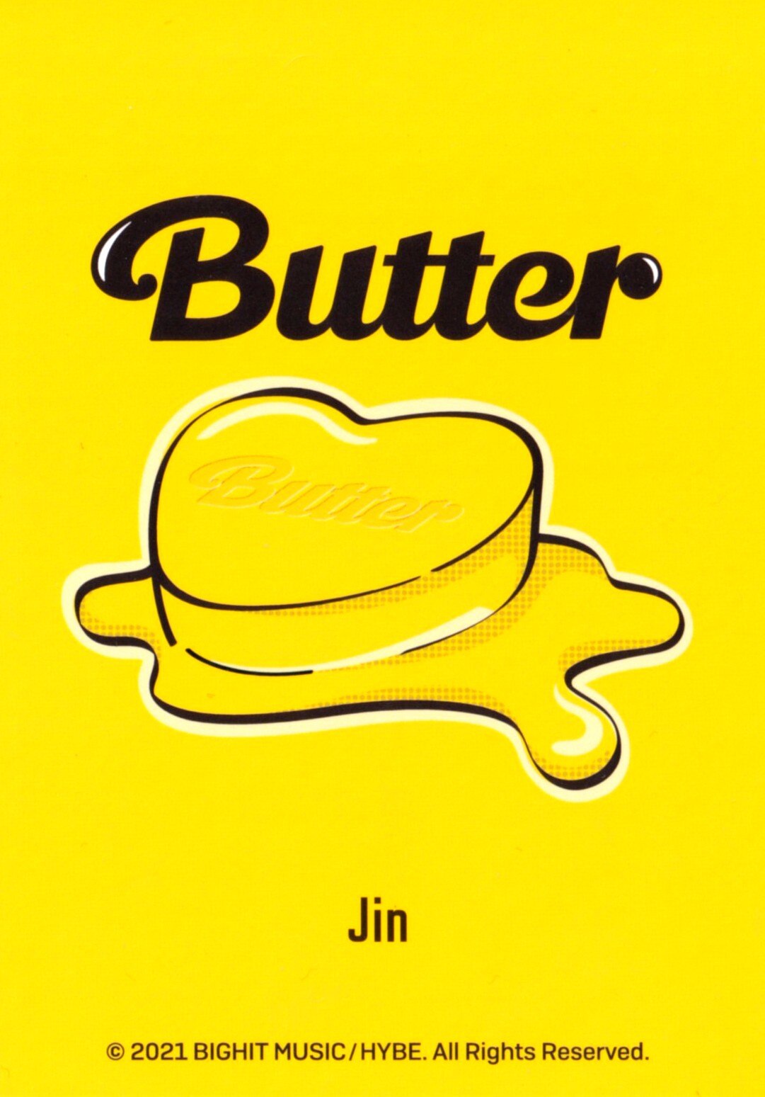 BTS Butter JIN Trading Card | Mandarake Online Shop