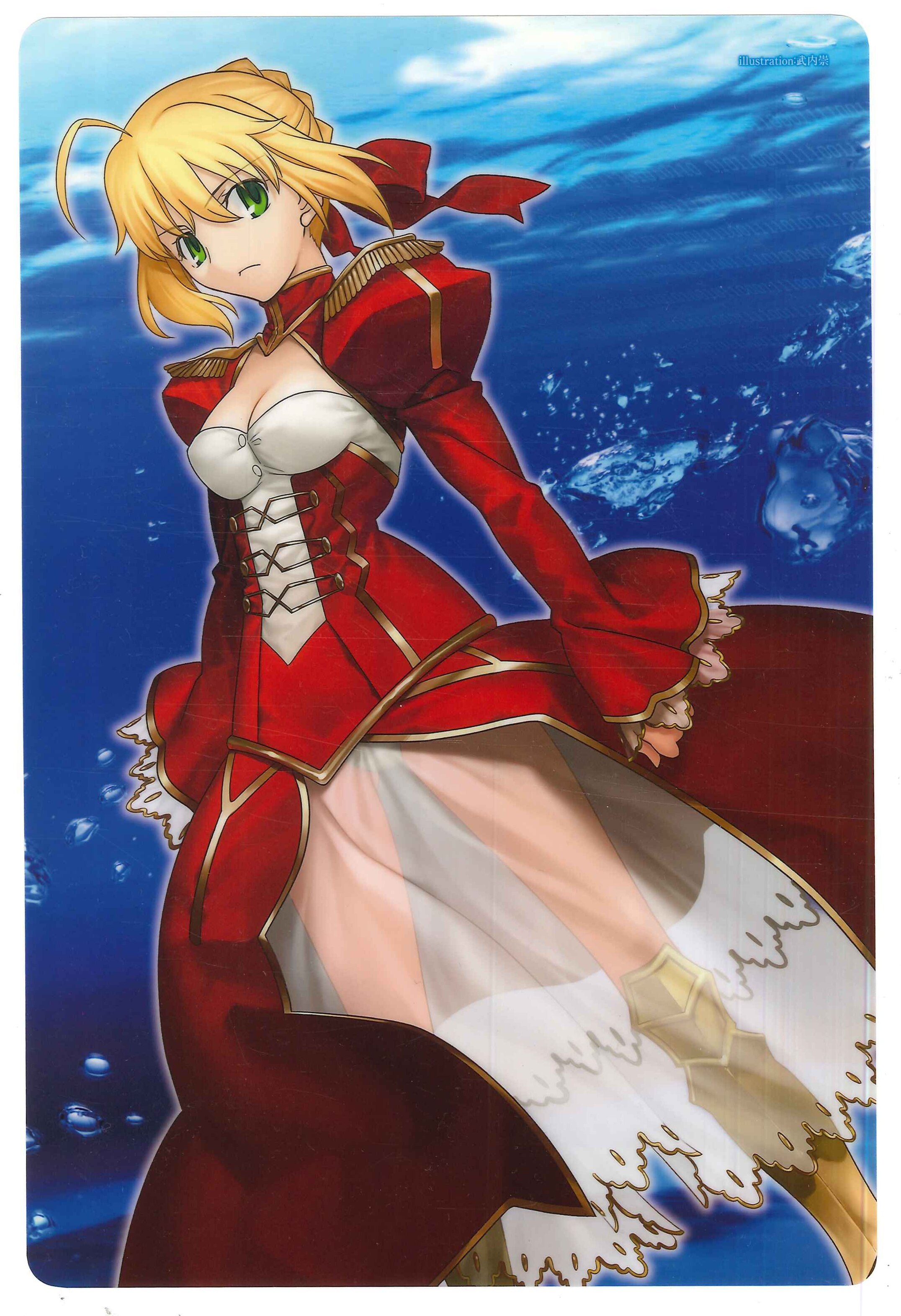 角川書店 コンプエース2010年4月号付録 Fate EXTRA 下敷き | まんだらけ Mandarake