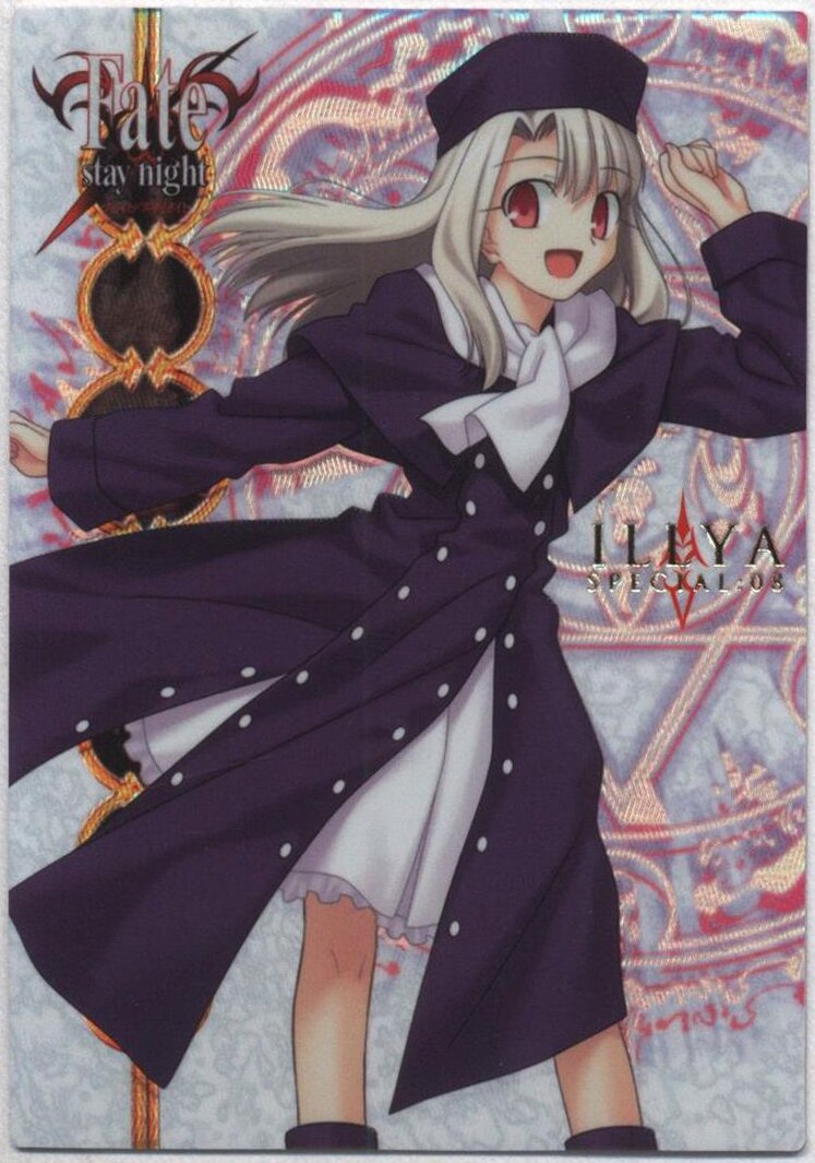 Silver Blitz Fate FACTCARD Staynight(2006) イリヤ(SPカード) 8 | まんだらけ Mandarake