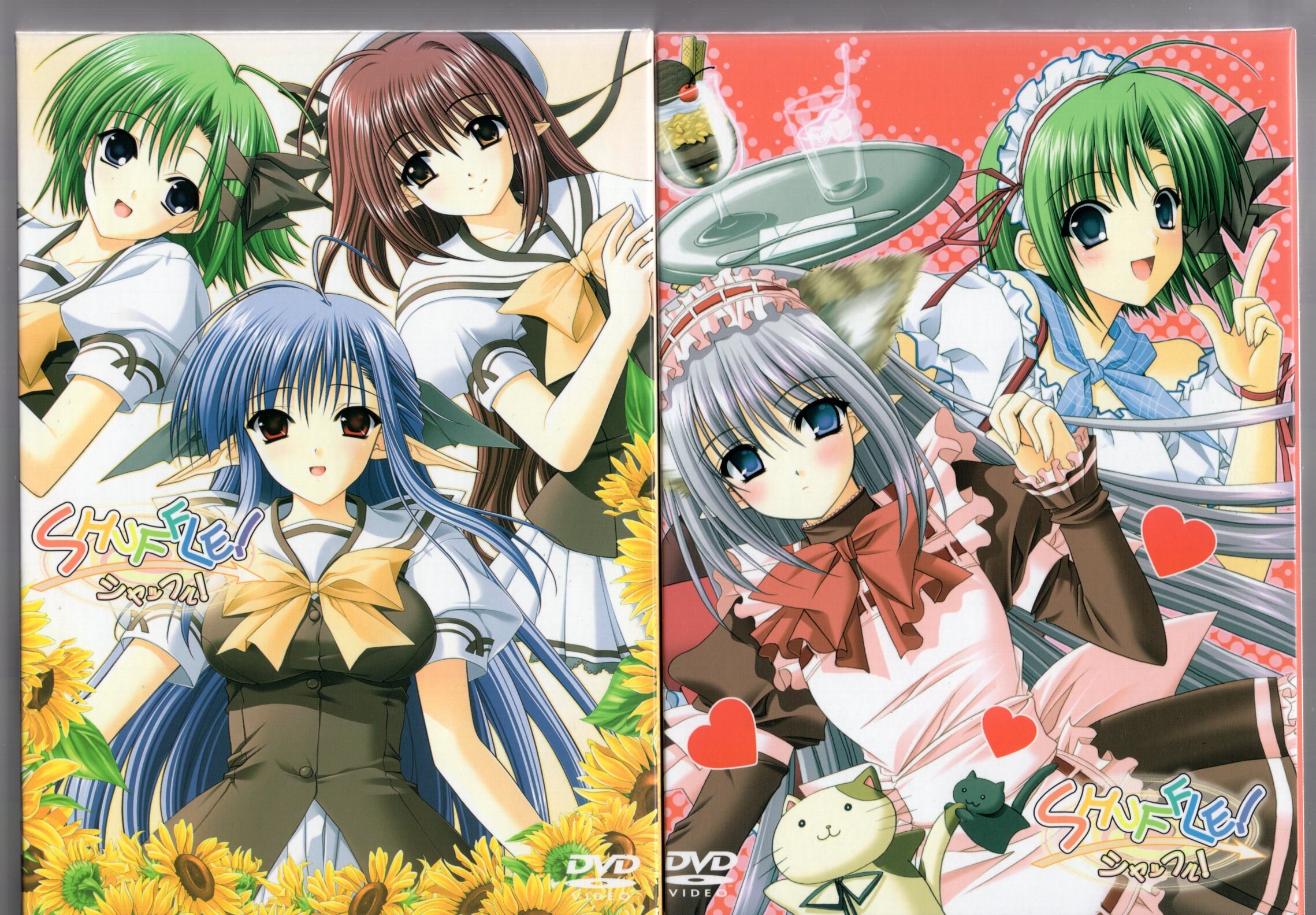 ハピネットピクチャーズ アニメDVD SHUFFLE! 初回全12巻 セット | まんだらけ Mandarake