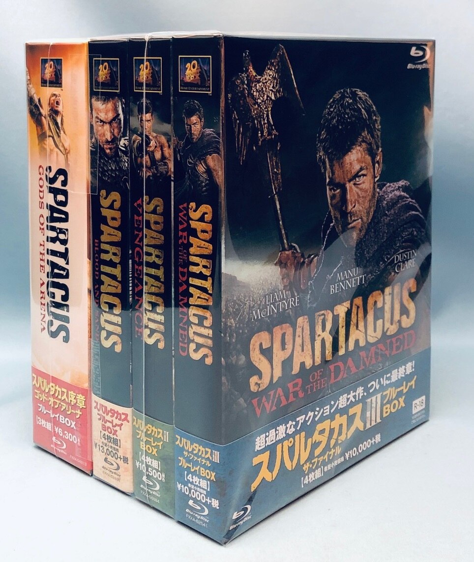 ドラマBlu-ray スパルタカス 4BOXセット | まんだらけ Mandarake