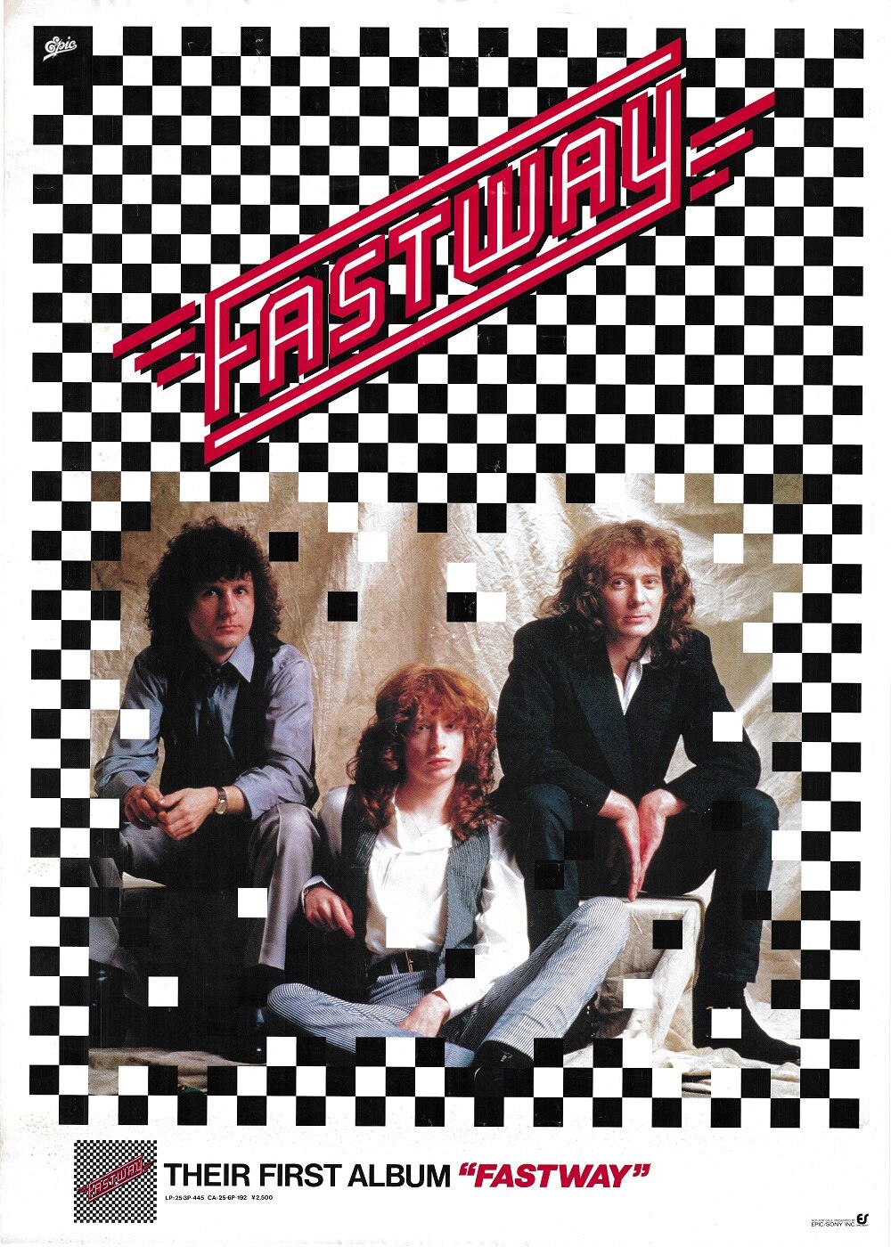 FASTWAY FIRST ALBUM ”FASTWAY” A1ポスター | まんだらけ Mandarake