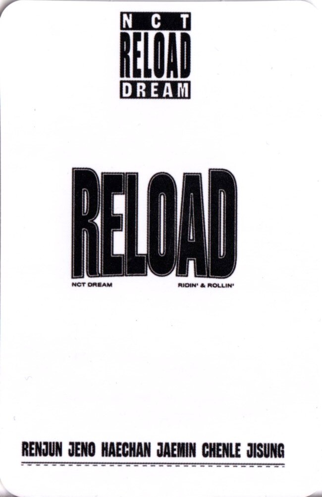 NCT DREAM withfans VC JAEMIN RELOAD | まんだらけ Mandarake