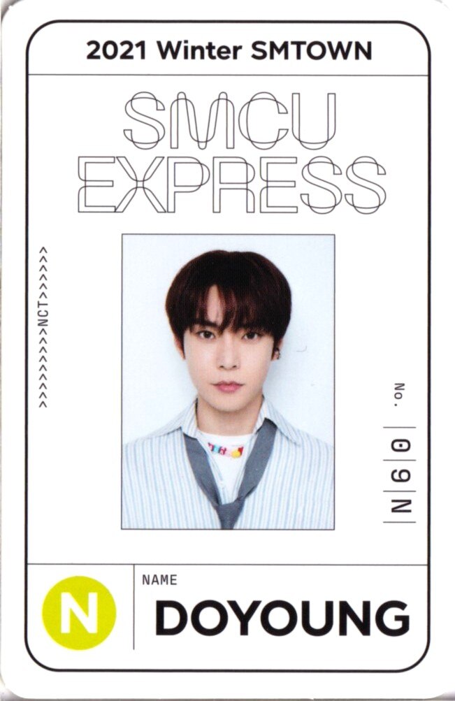 NCT 127 NIGHTTIME PASS DOYOUNG 2021 Winter SMTOWN:SMCU EXPRESS パス | まんだらけ Mandarake