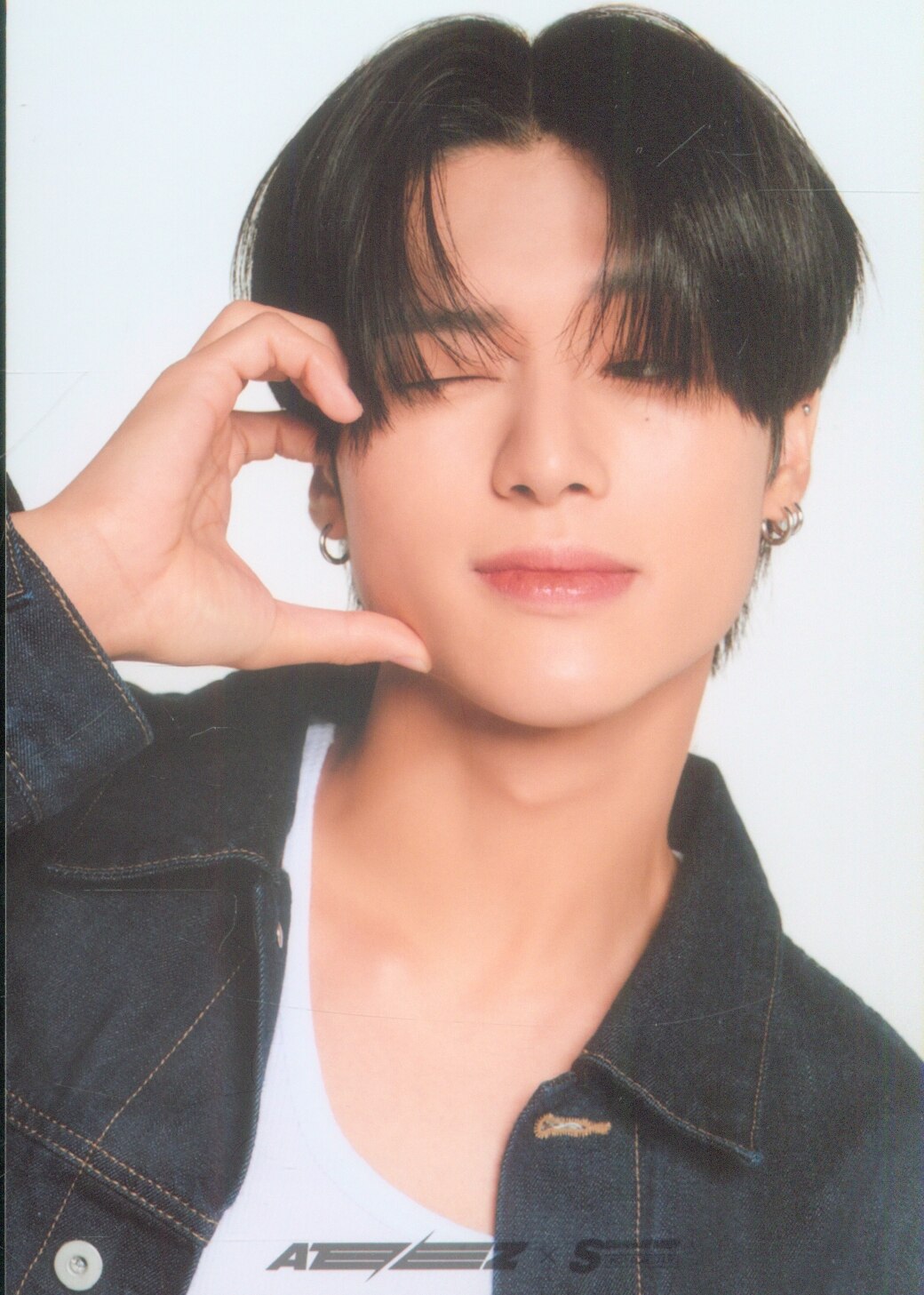 ATEEZ S Cawaii! MEN Special Editing ATEEZ Special WHITE ver. WOO YOUNG Photo WHITE | ありある ...