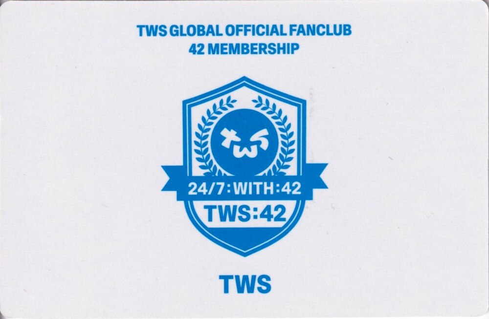 TWS 集合 42 MEMBERSHIP KIT B | まんだらけ Mandarake