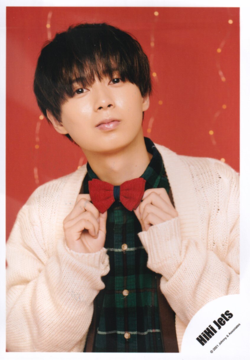 HiHi Jets 21年Greeting Photo~Christmas 2021~ 井上瑞稀 公式写真 *1枚 | まんだらけ Mandarake
