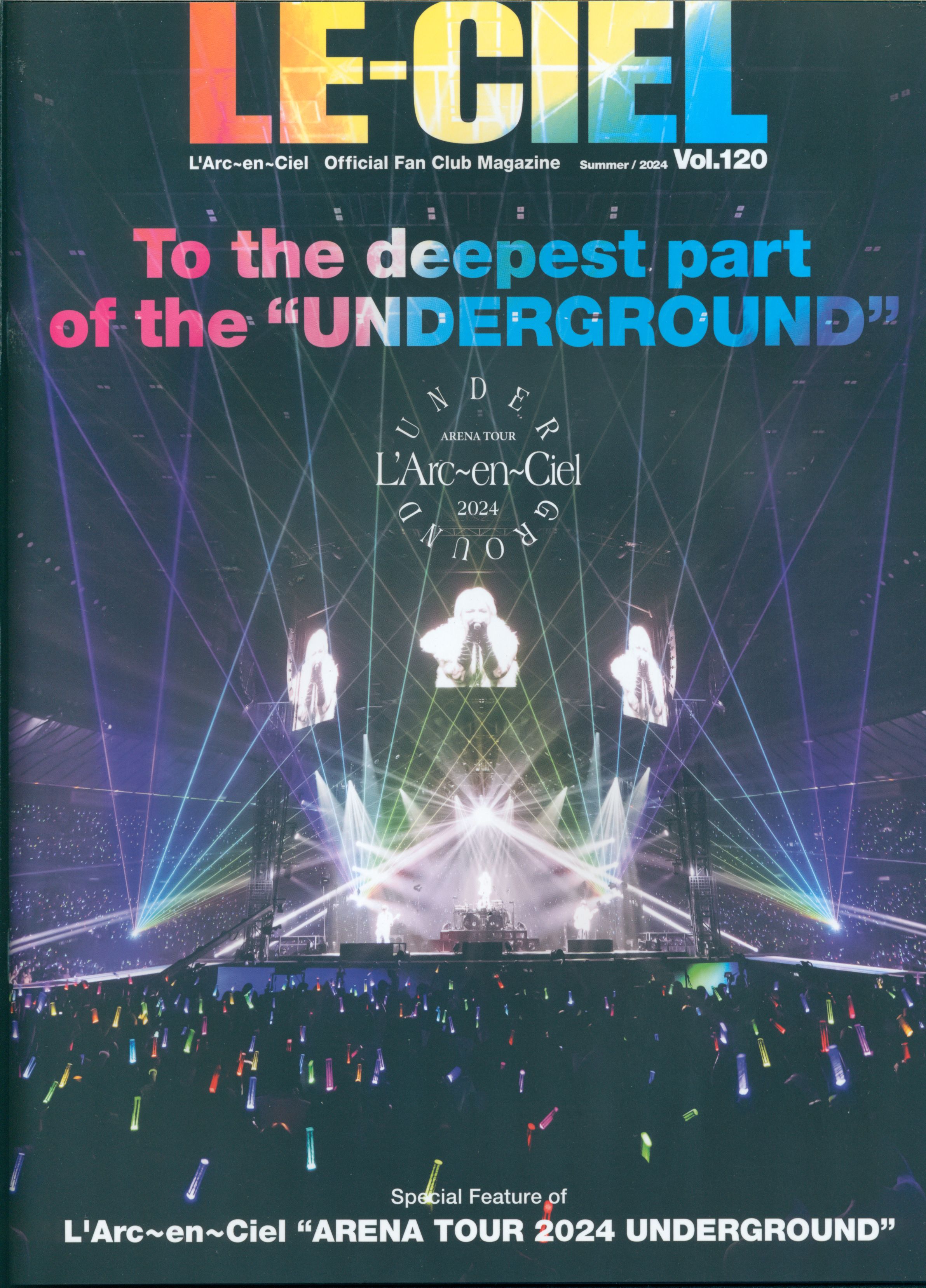 L'Arc~en~Ciel Fan Club News Letter LE-CIEL Vol.120 2024 | Mandarake Online Shop