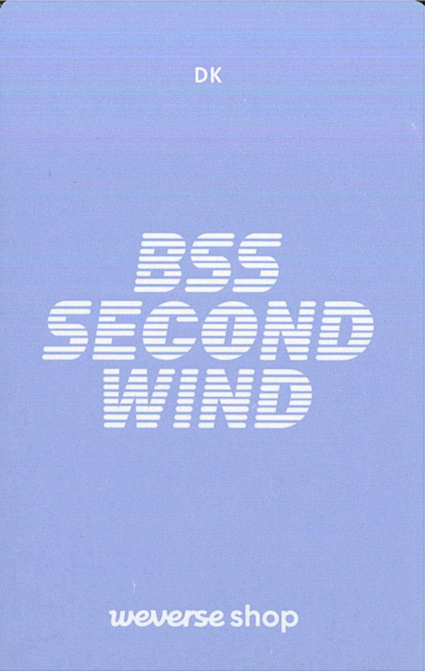SEVENTEEN WeverseGlobal DK SECOND WIND BSS | まんだらけ Mandarake