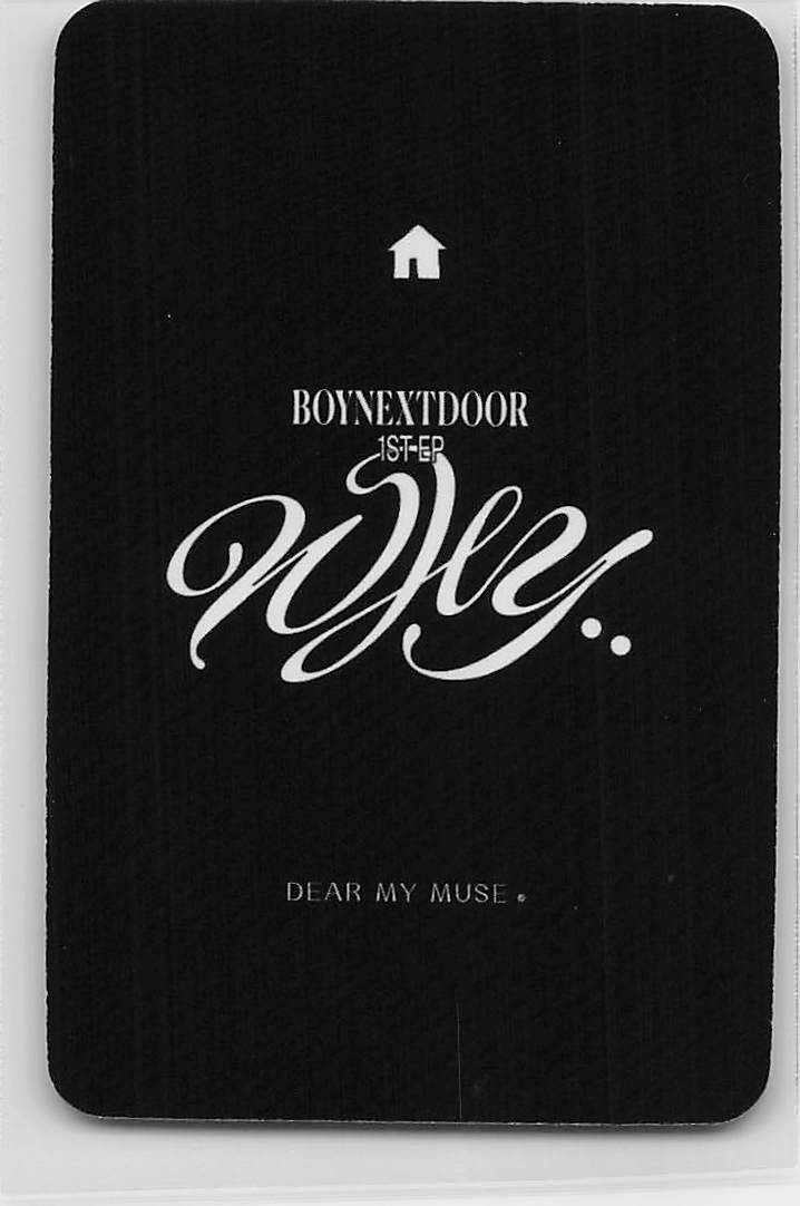 BOYNEXTDOOR DEAR MY MUSE SUNGHO WHY.. | まんだらけ Mandarake