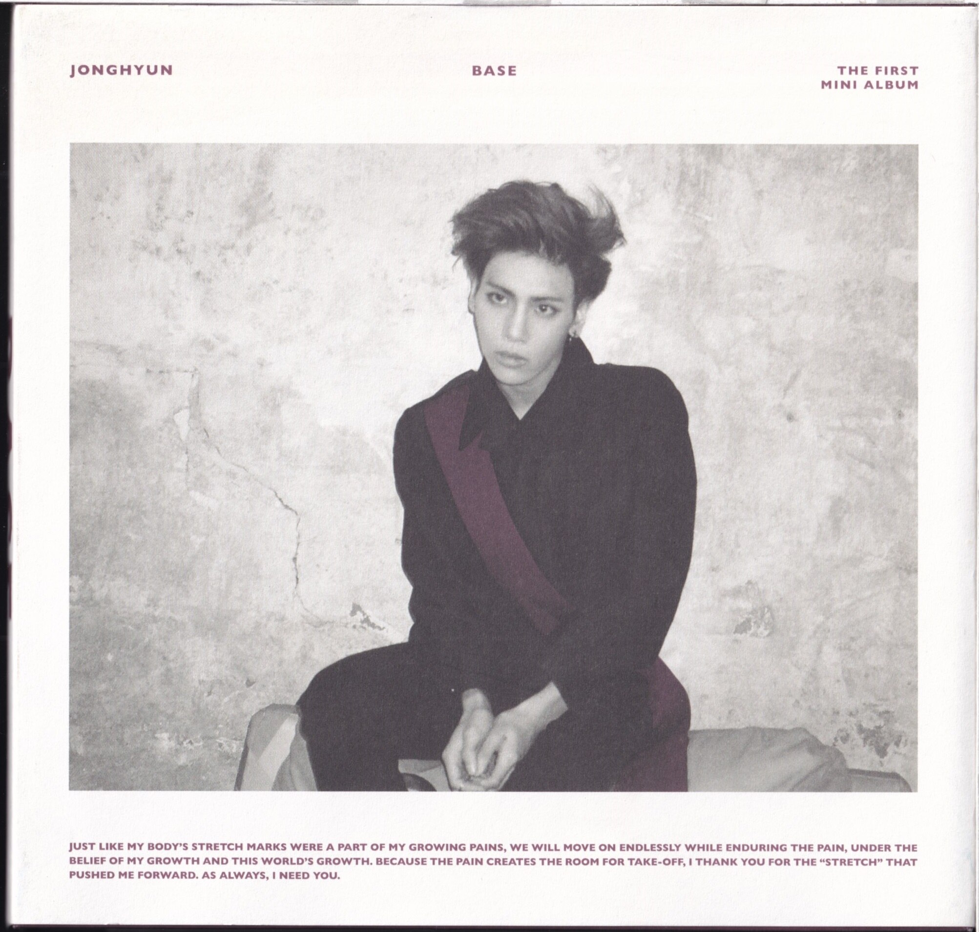 SHINee WHITE(WINE) ver. JONGHYUN BASE 韓国盤 | まんだらけ Mandarake