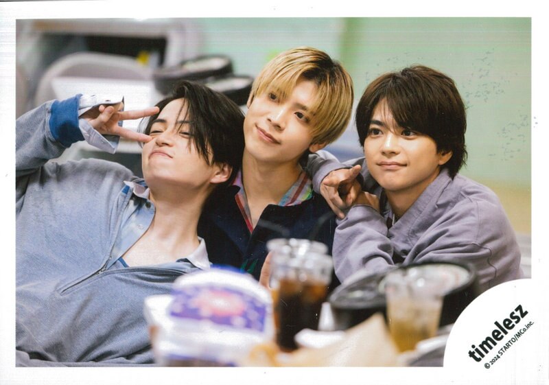 timelesz シングル because MV&ジャケ写 集合 公式写真 *1枚 | まんだらけ Mandarake