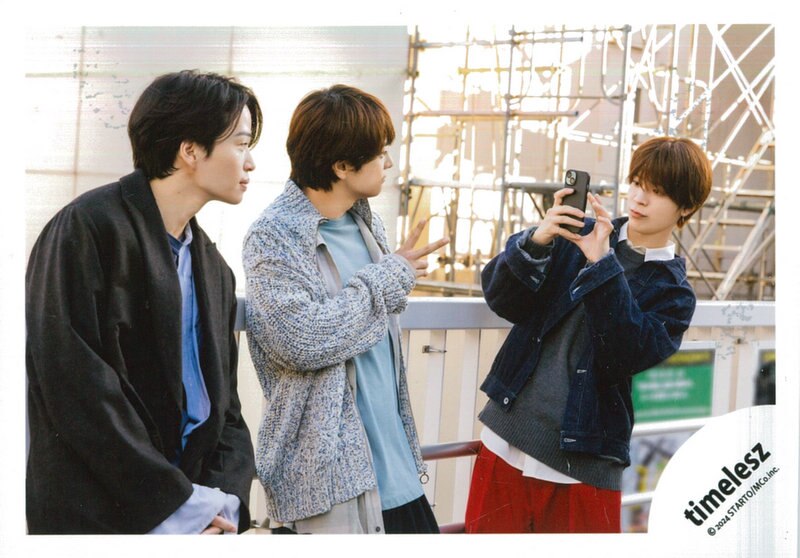 timelesz シングル because MV&ジャケ写 集合 公式写真 *1枚 | まんだらけ Mandarake