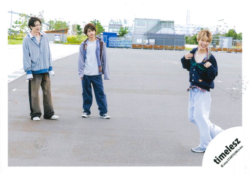timelesz シングル because MV&ジャケ写 集合 公式写真 *1枚 | まんだらけ Mandarake
