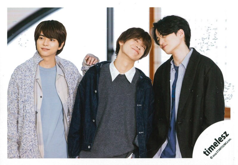 timelesz シングル because MV&ジャケ写 集合 公式写真 *1枚 | まんだらけ Mandarake