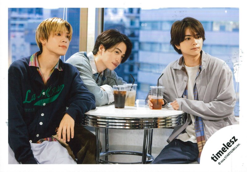timelesz シングル because MV&ジャケ写 集合 公式写真 *1枚 | まんだらけ Mandarake