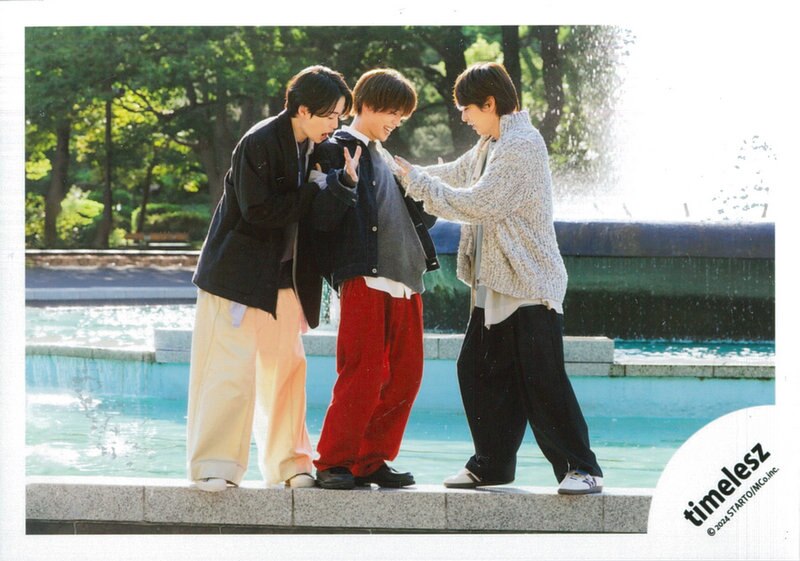 timelesz シングル because MV&ジャケ写 集合 公式写真 *1枚 | まんだらけ Mandarake