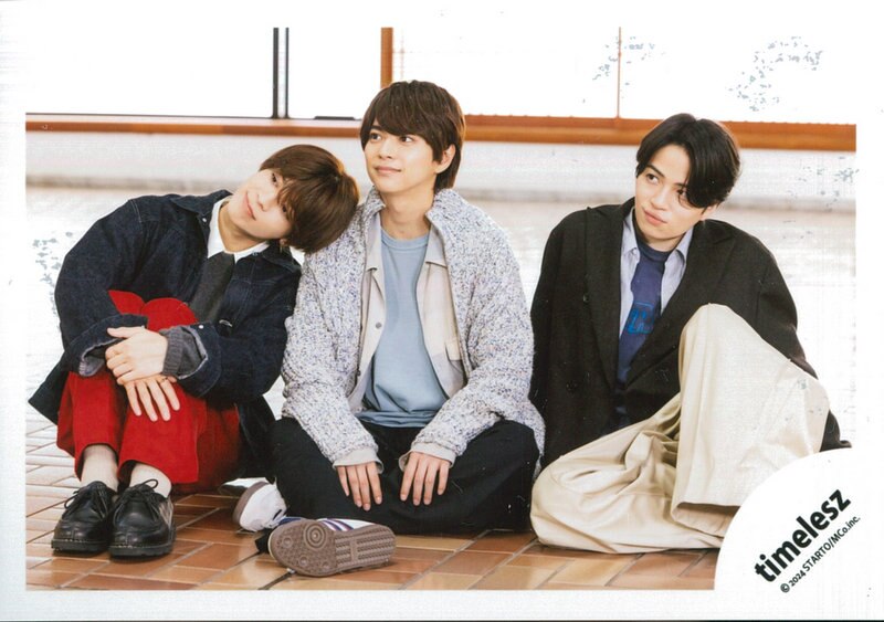 timelesz シングル because MV&ジャケ写 集合 公式写真 *1枚 | まんだらけ Mandarake