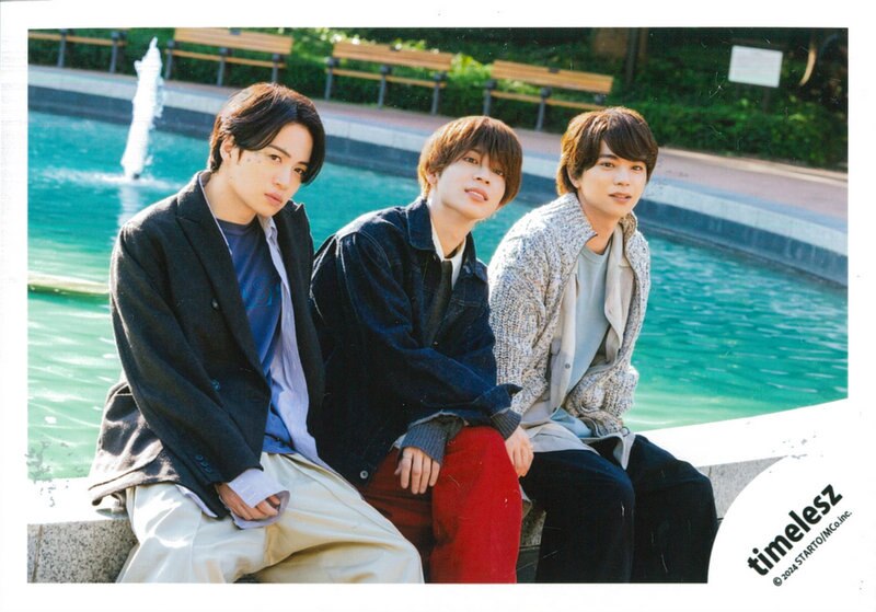 timelesz シングル because MV&ジャケ写 集合 公式写真 *1枚 | まんだらけ Mandarake