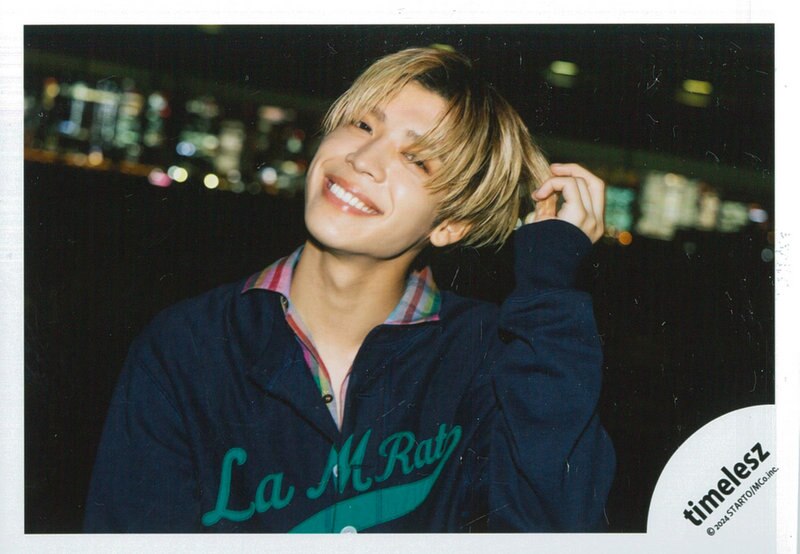 timelesz シングル because MV&ジャケ写 松島聡 公式写真 *1枚 | まんだらけ Mandarake