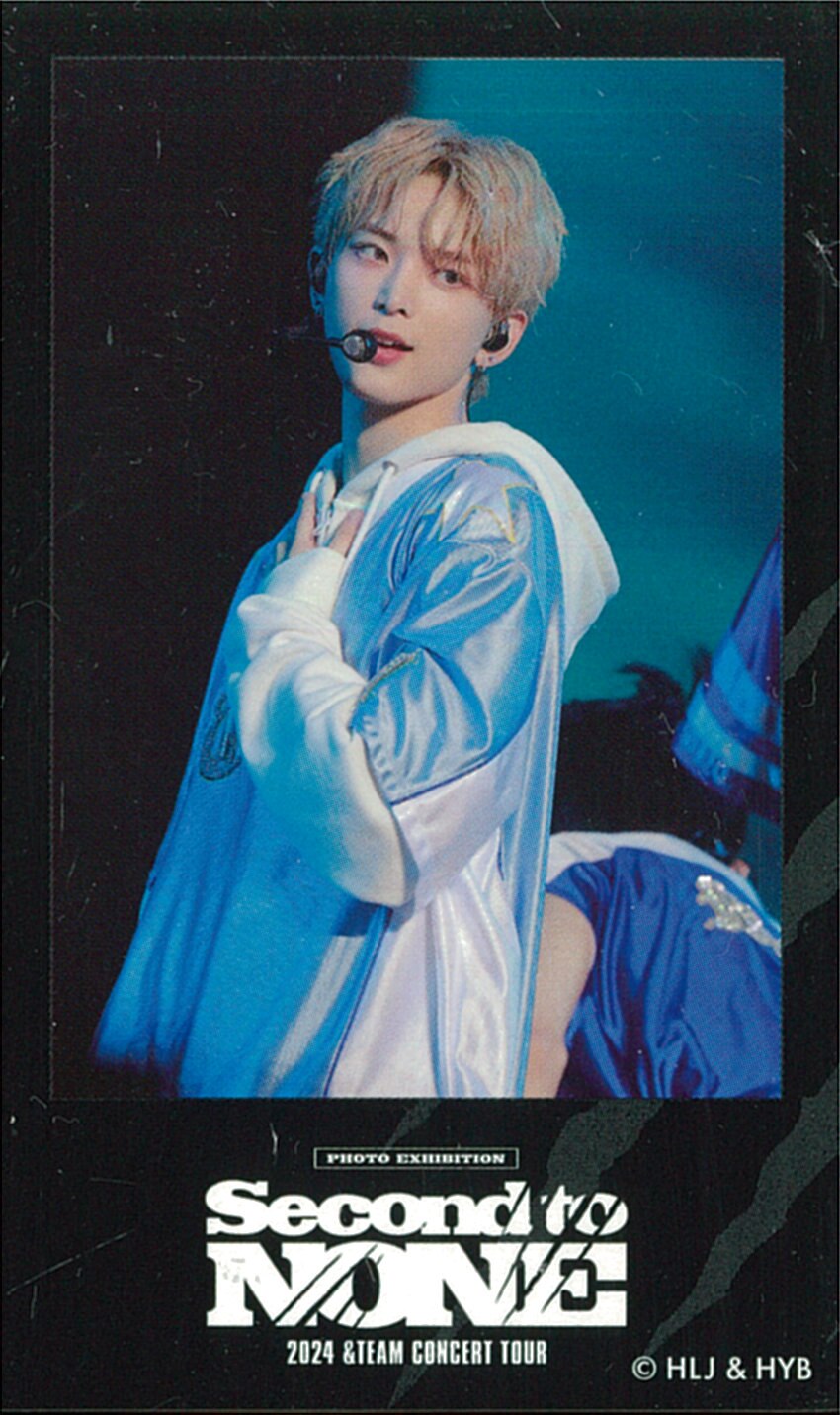 &TEAM 2024 PHOTO EXHIBITION SECOND TO NONE HARUA ミニデザインステッカー 後半 | まんだらけ Mandarake