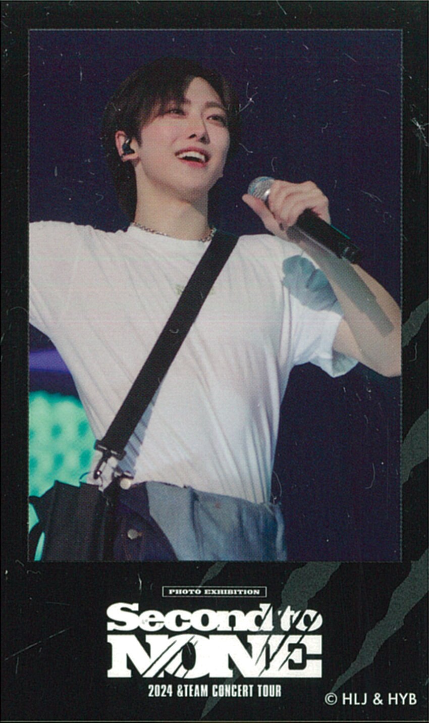 &TEAM 2024 PHOTO EXHIBITION SECOND TO NONE FUMA ミニデザインステッカー 後半 | まんだらけ Mandarake
