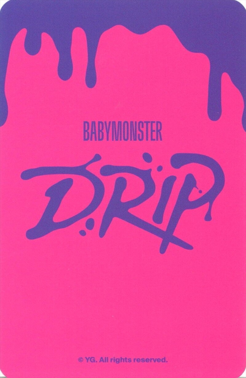 BABYMONSTER OFFICIAL MD RUKA DRIP トレカ B VER. | まんだらけ Mandarake