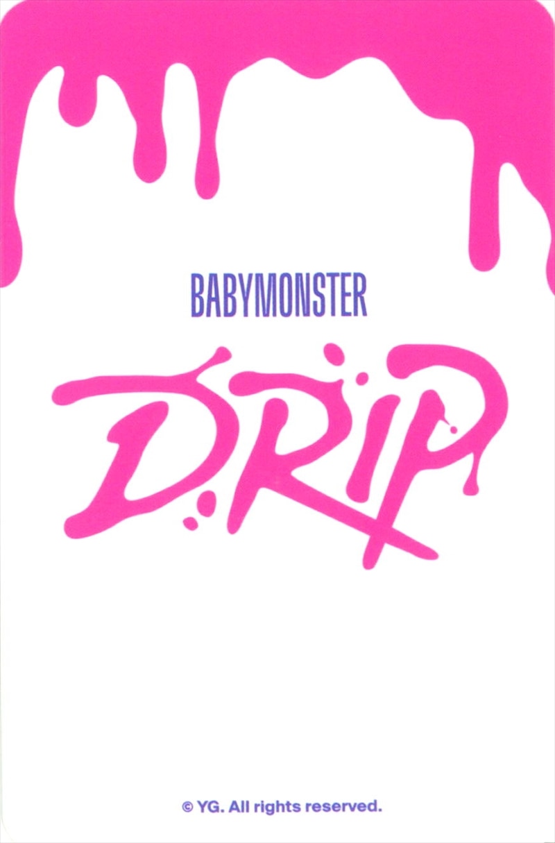 BABYMONSTER OFFICIAL MD AHYEON DRIP トレカ C VER. | まんだらけ Mandarake