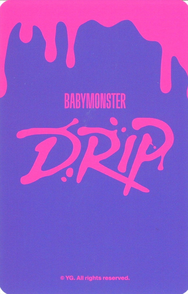 BABYMONSTER OFFICIAL MD AHYEON DRIP トレカ E VER. | まんだらけ Mandarake