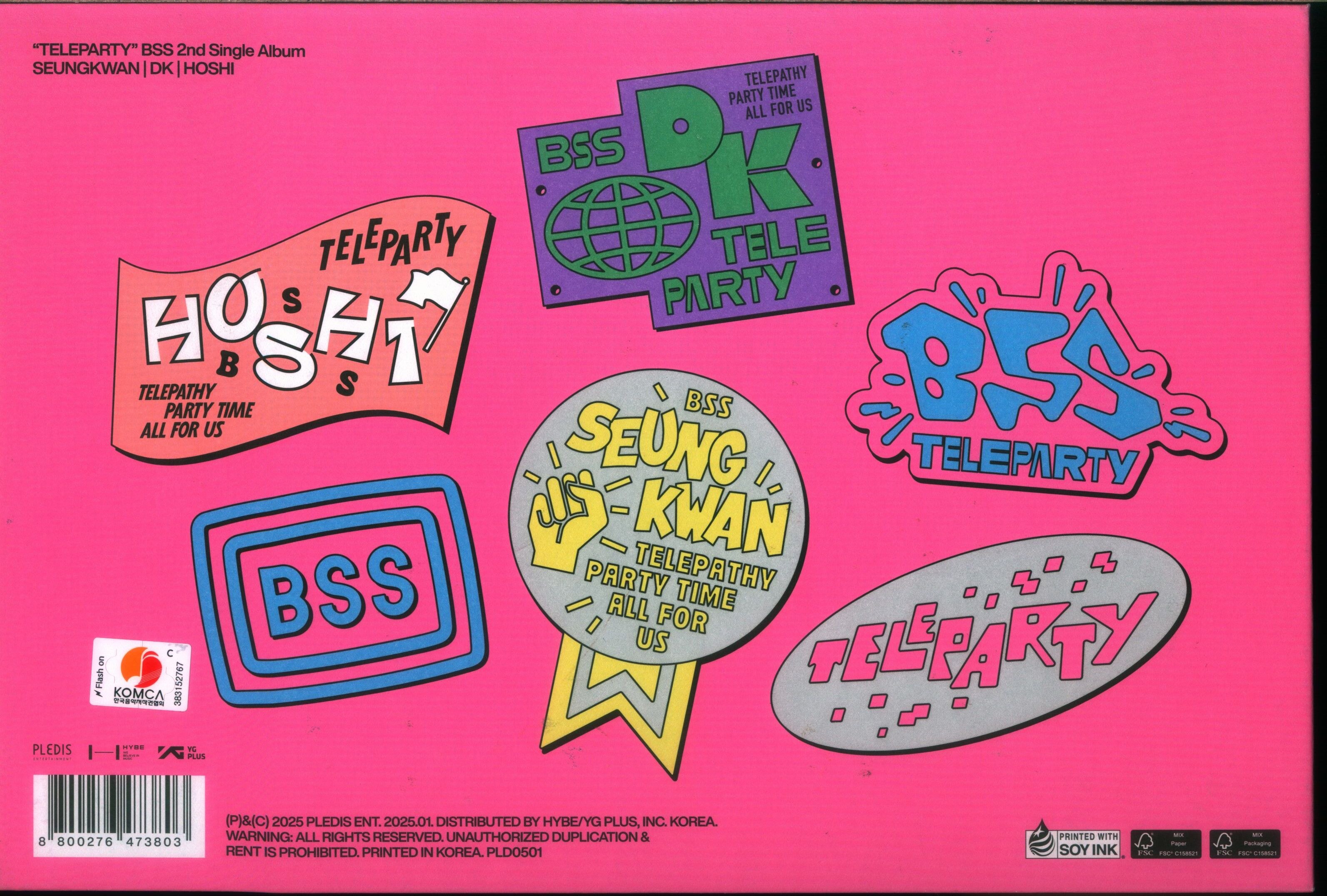 SEVENTEEN GA ver BSS TELEPARTY ピンク | まんだらけ Mandarake